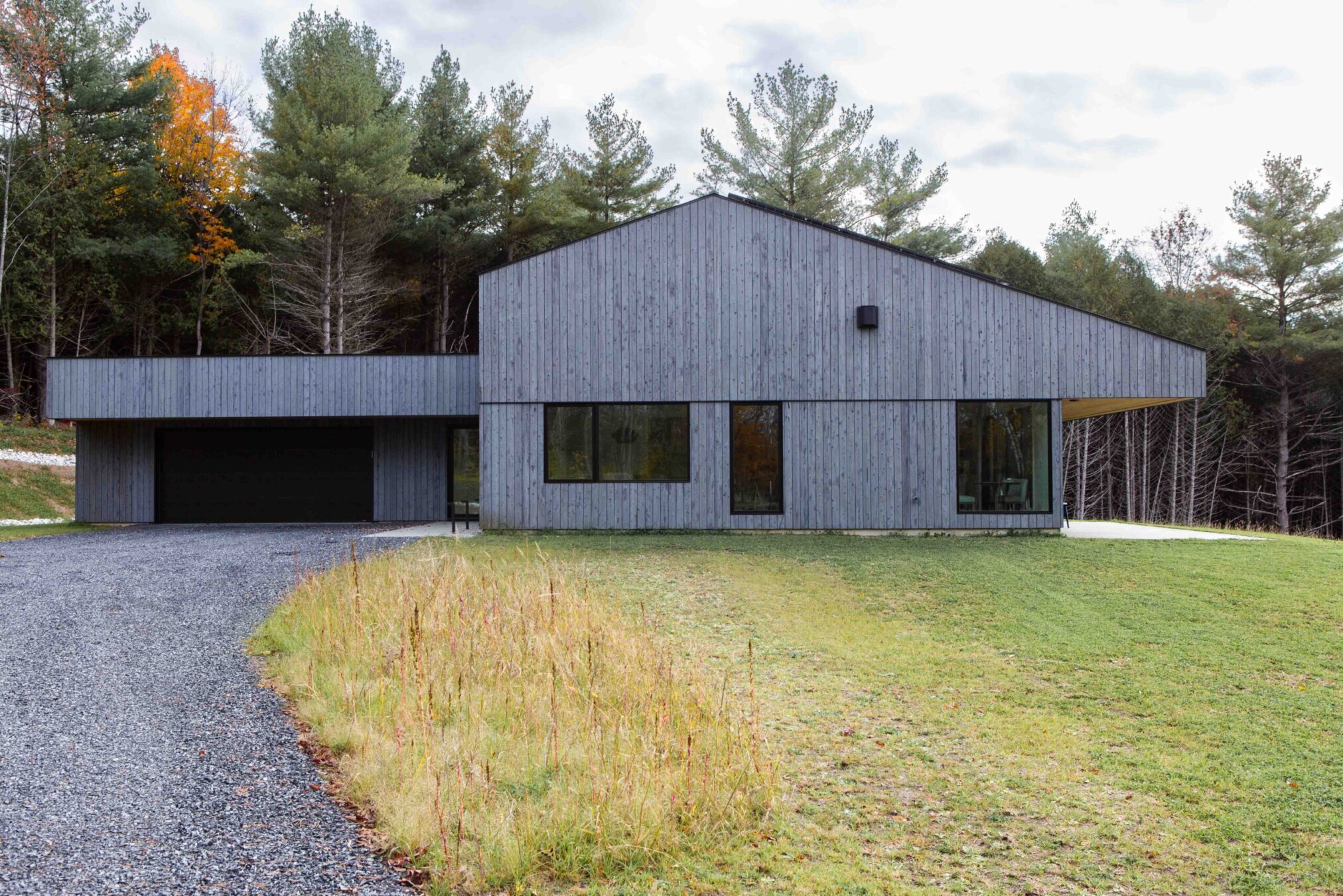 Offset House | Shou Sugi Ban Portfolio | Nakamoto Forestry